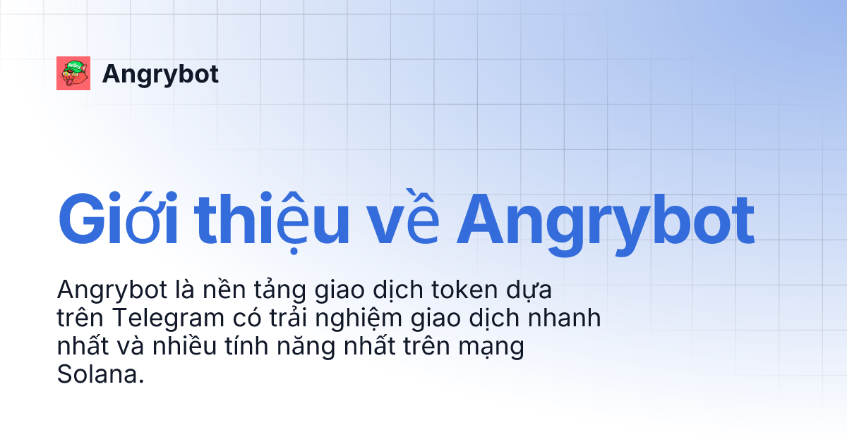 Giới thiệu về Angrybot | Angrybot